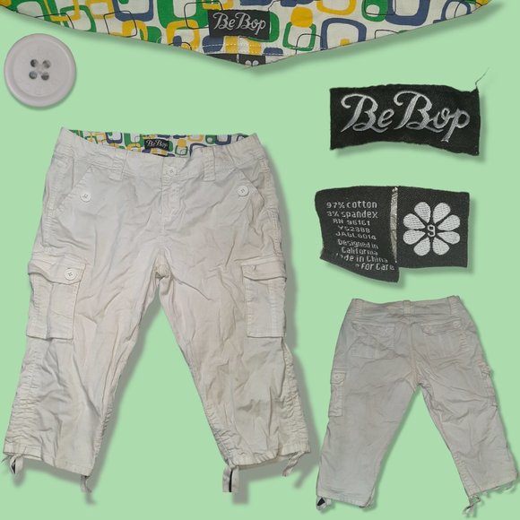 BeBop | Jeans | Vintage Bebop White Cargojeans | Poshmark